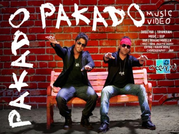 Devisri Prasad reveals First Look Poster of Pakado Music Video from Julayi