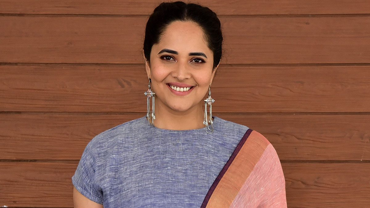 Interview of Anasuya Bharadwaj about Peddha Kapu-1